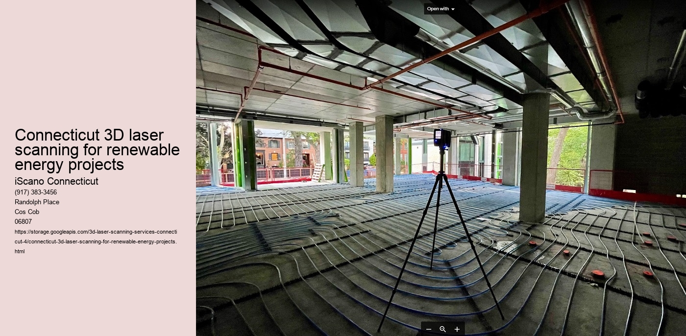 Connecticut 3D laser scanning for renewable energy projects